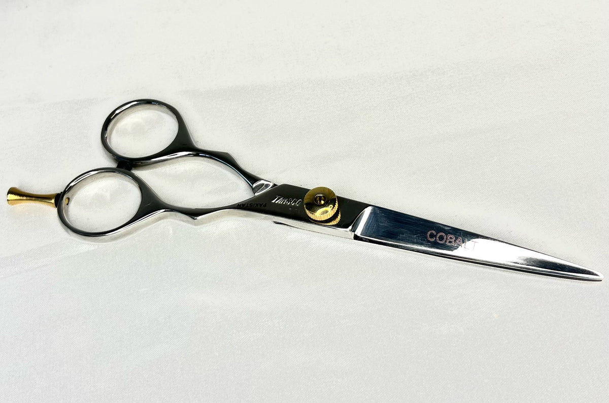 Cobalt Shear 7' offset with removable finger rest – Maya Cosmetics